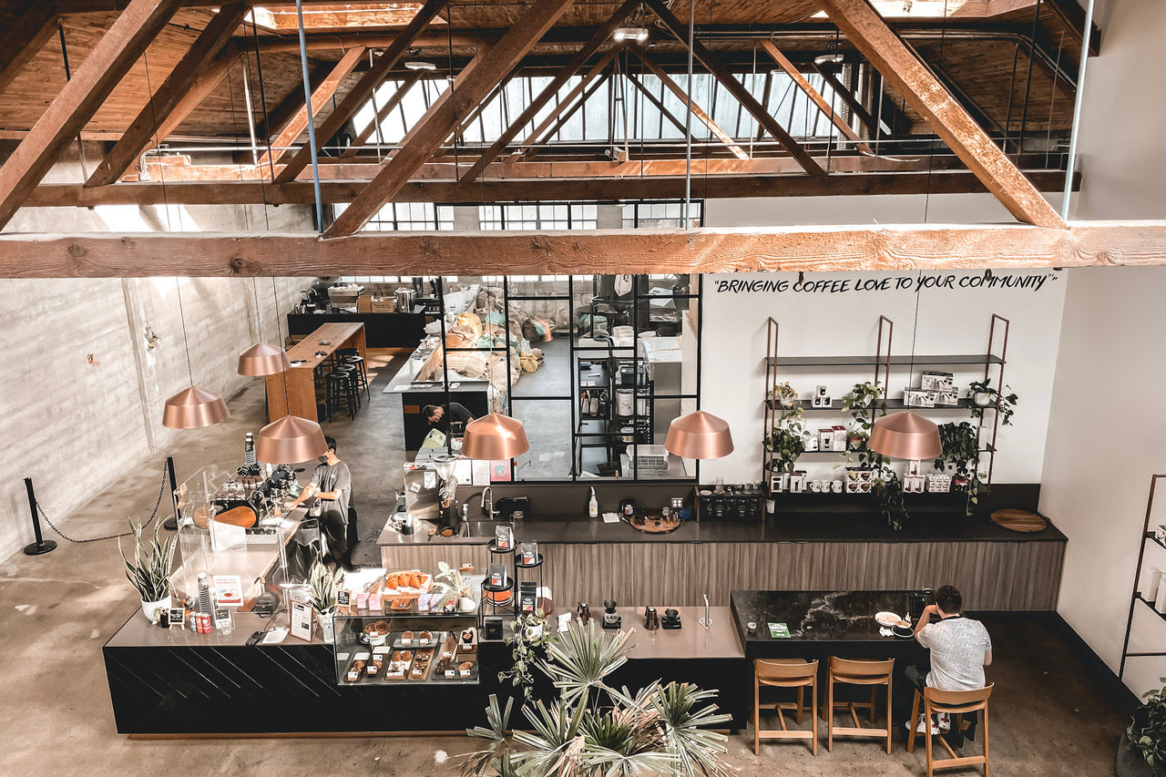 Coffee Shop Old Warehouse Building Housing Philz Original Cafe Owned
