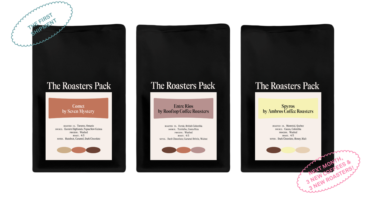 3x20oz - The Roasters Pack - Dark & Earthy (Dark Roasts) - 1 Issue